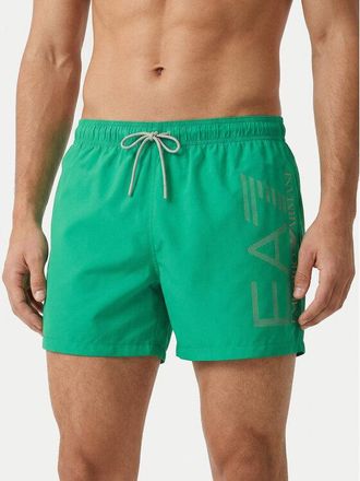 Emporio Armani Badeshorts 7M002001 AF14497 M7126 Gr&uuml;n Regular Fit
