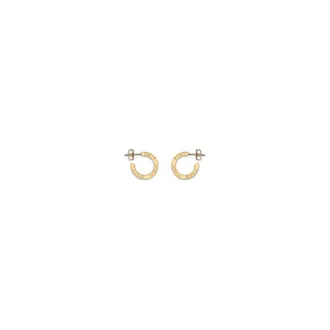 Versace Womens Gold Brass Earrings