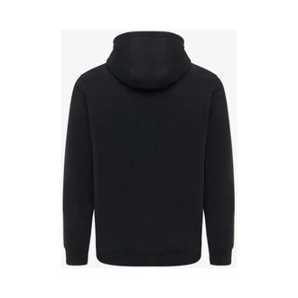 Genti Blau Schwarzer Logo Hoodie - - Sweatshirts & Hoodies - Herren - Schwarzk - 2XL