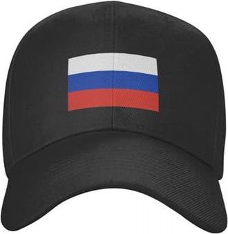 Generic Casquette de baseball tendance drapeau de la Russie Casquette de baseball pour homme et femme Chapeau de camionneur r&eacute;glable Protection solaire Cadeau