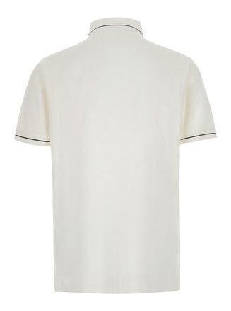 Emporio Armani Mens T-Shirt White Cotton T-Shirts And Polos