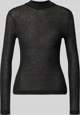 OPUS Langarmshirt aus Viskose-Wolle-Mix