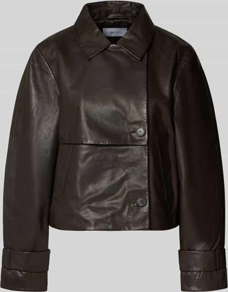 Comma Relaxed Fit Jacke aus echtem Leder Modell SEPTEMBER