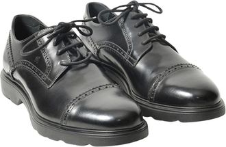 Hogan Homme, Chaussures, Noir, Taille: 44 EU Chaussures Derby