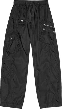 Ganni Femme, Pantalons, Noir, Taille: 36 FR Pantalon &Eacute;l&eacute;gant Duchess