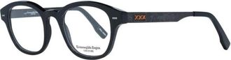 Ermenegildo Zegna Stylische schwarze optische Brillen - - Accessories - Herren - Schwarzk - ONE SIZE