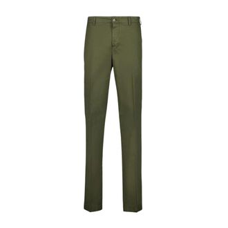 Boglioli Khaki Gr&uuml;ne Baumwoll-Chinos - - Trousers - Herren - Gr&uuml;n - 2XL