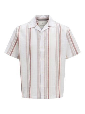 Jack & Jones Jprccsummer Stripe Resort S/S Shirt Sn