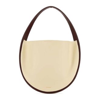 Jil Sander Femme, Sacs, Blanc, Taille: ONE Size Pivot Shoulder Bag
