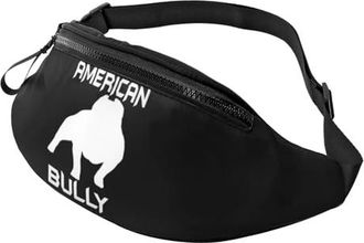 Generic American Bully Sac Banane Polyvalent Sac &Agrave; Bandouli&egrave;re L&eacute;ger Fanny Pack Pour V&eacute;lo &Agrave; Dos Shopping Jogging 14X35Cm