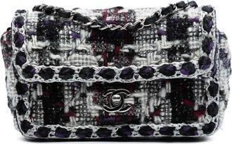 Chanel Sac bandouli&egrave;re en tweed Pre-owned - Femme - Pre-owned - Noir - Taille: ONE Size