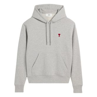 Ami Homme, Sweatshirts et sweats &agrave; capuche, Gris, Taille: 2XL Ami De Coeur Sweat &agrave; capuche