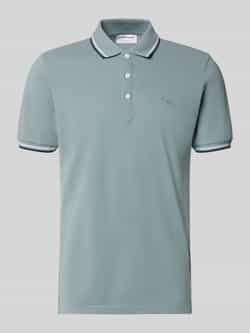 Lindbergh Relaxed Fit Poloshirt mit Kontraststreifen