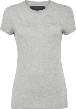 Philipp Plein Damen, Oberteile, Grau, LGr&ouml;&szlig;e