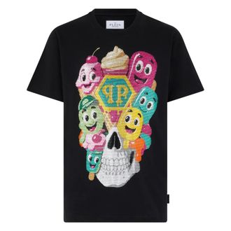 Philipp Plein Herren, Oberteile, Schwarzk, XLGr&ouml;&szlig;e