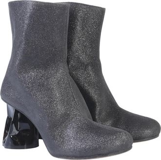 Maison Margiela Crushed Heel Boots - Black