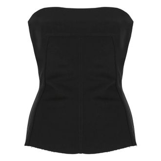 Rick Owens Femme, Tops, Noir, Taille: 38 FR Top