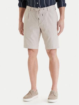 Bugatti Stoffshorts 1949-76419C &Eacute;cru Regular Fit