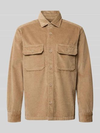 Strellson Regular Fit Hemdjacke aus reiner Baumwolle Modell Nion-W
