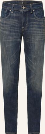7 For All Mankind Jeans Slimmy Tapered Skinny Fit blau