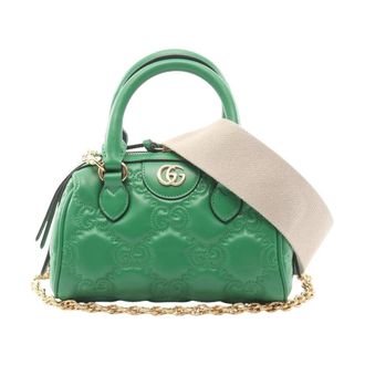 Gucci Sac bandouli&egrave;re Matelass&eacute; Pre-owned - Femme - Pre-owned - Vert - Taille: ONE Size