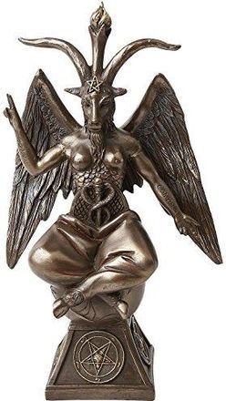 Nemesis Now Baphomet Figur, Bronze, Kunstharz, Einheitsgröße