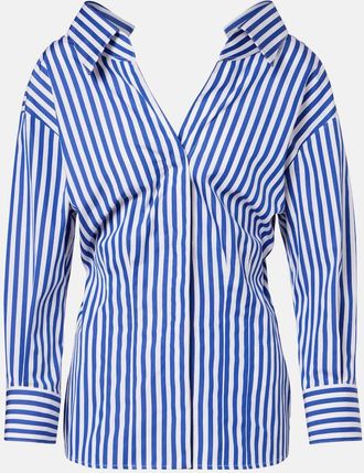 Givenchy Blouse ray&eacute;e en popeline de coton