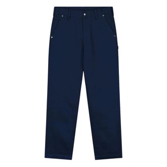 Olaf Hussein Homme, Pantalons, Bleu, Taille: XS Pantalon de Travail Jeans Bleu Foncé