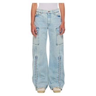 Stella McCartney Damen, Jeans, Blau, W27Größe