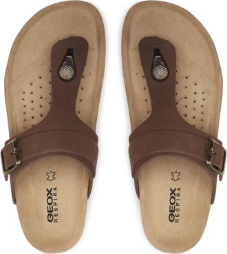 Geox Zehentrenner Geox D Brionia D35LSK00032C6009 Braun