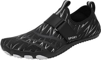 Generic Talons argentés pour hommes et femmes, sable pour extérieur, eau, antidérapant, séchage rapide, natation, semelles souples, coupe chaussures de suivi 