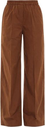 Forte_Forte Femme, Pantalons, Brun, Taille: 40 FR Wide Pantalons