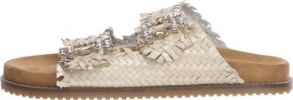 Salamander Damen Miria Flacher Slipper, Beige, 39 EU