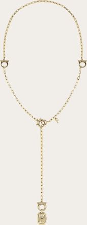 Ferragamo Damen Ferragamo Charm Sautoir Uhr Gelb