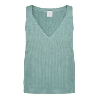 Eleventy Strickoberteile - - Tops - Damen - Gr&uuml;n - XS