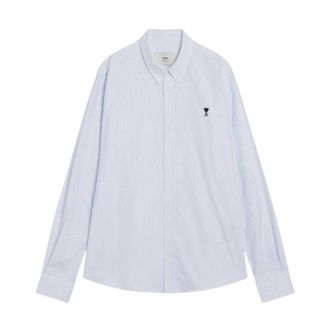 Ami Ami de Coeur Button-Down Hemd - - Shirts - Herren - Blau - 2XL
