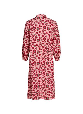 Curiosity Lab Cotton Leopard Nightie - Rose