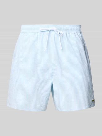 Lacoste Badehose mit elastischem Bund