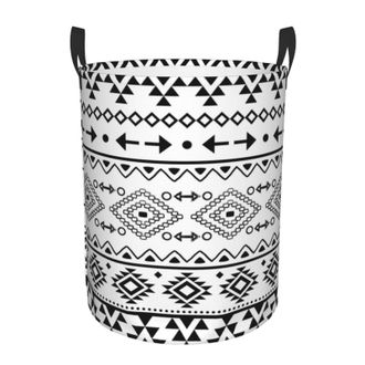 Generic Stammeselemente Geometrische W&auml;schek&ouml;rbe Rund Korb Aufbewahrung Wasserdichter W&auml;schebeh&auml;lter F&uuml;r Spielzeug Kuscheltier Badezimmer