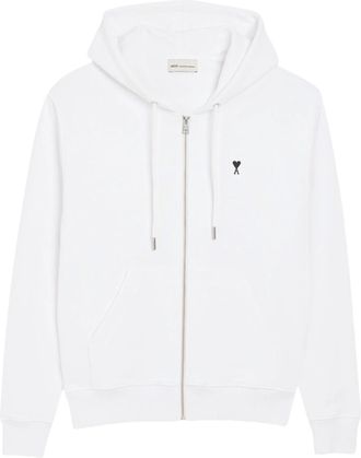 Ami Sweat &agrave; capuche avec Ami De Coeur contrast&eacute;