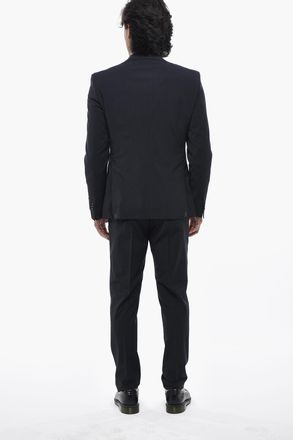 Corneliani CC COLLECTION Anzug aus Stretch-Schurwolle mit Pattentaschen Corneliani