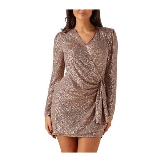 Ibana Davide Mini Kleid - - Dresses - Damen - Braun - XS