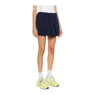 Dunst Mini Volumed Skirt - - Skirts - Damen - Blau - M