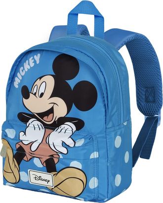 Disney Unisex Kinder Zaino Prescolare Joy Lean Vorschulrucksack, Micky Maus Blau,Einheitsgr&ouml;&szlig;e