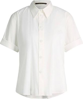 Windsor Damen Bluse aus Baumwollstretch