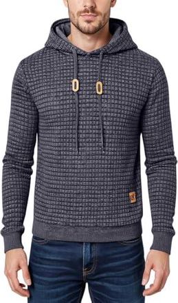 Generic Sweat A Capuche Homme G&eacute;n&eacute;rique Zipp&eacute; Pull Sport Hiver Veste Jogging Sweatshirts Sweats &Agrave; Shirt Sportswear Travail Chaude Hoodie De Baggy Polaire Gile