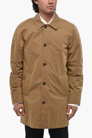 Corneliani Windjacke aus Baumwollmischung mit Leistentaschen Corneliani