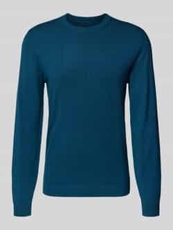 Mc Neal Strickpullover mit gerippten Abschl&uuml;ssen