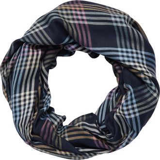 s.Oliver Weicher Loopschal aus Modalmix mit Karomuster