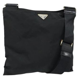 Prada Pre-owned Vintage Nylon Umh&auml;ngetasche - - Pre-owned - Damen - Schwarzk - ONE SIZE